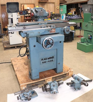 Kao Ming #KM-40S, universal tool & cutter grinder, tilting wheelhead ...