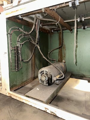 Goodman #Vac-U-Torq, fly knife cutter w/2-roll puller, 6" dia rolls x 6 ...