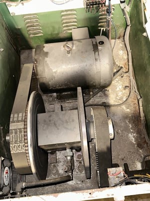 Goodman #Vac-U-Torq, fly knife cutter w/2-roll puller, 6" dia rolls x 6 ...