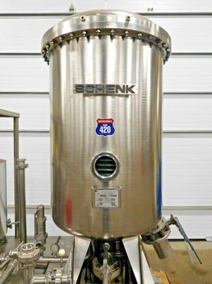 Schenk #ZHF-A16, Brewery Filtration System, Stainless Steel, 1 HP, 1600 ...