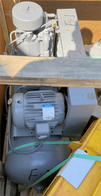 Falcon, gas compressor, 16.6 cfm, 250 psi, 5 HP for Sale | Surplus Record