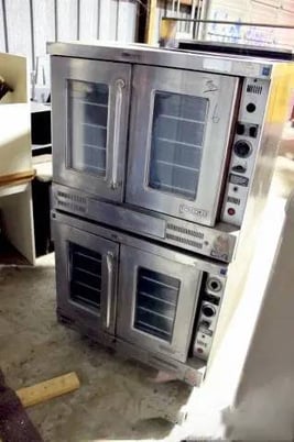 Wolf #WKGD2, Double Deck Gas Convection Oven, 44,000 BTU/hr burner per ...
