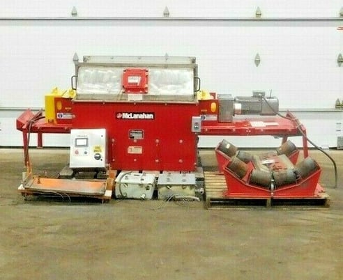 24" McLanahan #20172317D1, HD cross belt tramp removal samplet, 7.5 HP ...