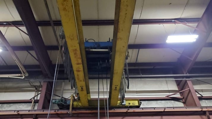 20 Ton, Shaw-Box, 51' 2" Span, 22' lift, pendant control, 460/3/60 ...