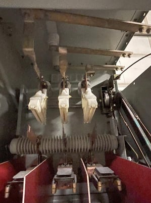 600 Amp. S & C Electric Co, 5 KV Fusible Load Interrupter Switch N1 for ...