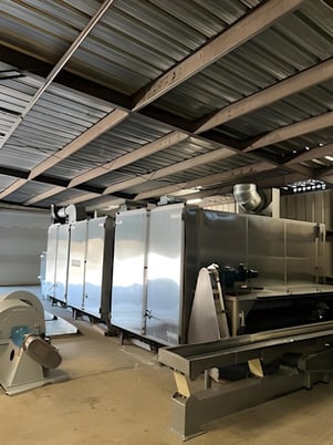 Aeroglide #C1-120-29-RGC, Propane Roaster/Dryer, Infeed, Outfeed ...