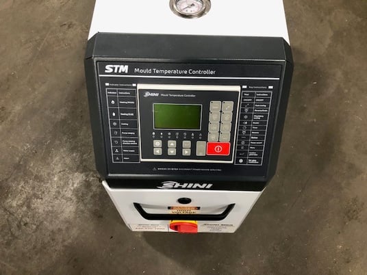 12 KW Shini #STM-1220W, temperature control unit, 2.5 HP, 25 GPM, 460 V ...