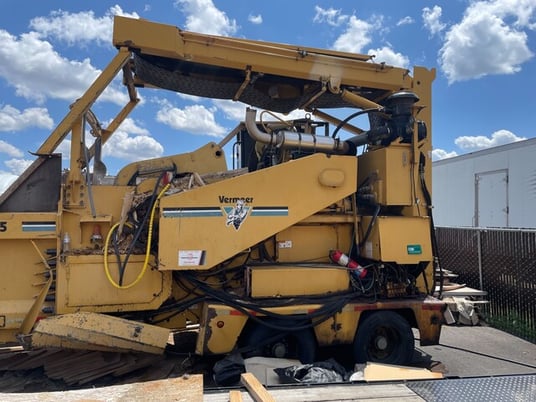 Vermeer #HG365, Horizontal Grinder, new infeed roll & remote control ...