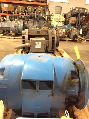 100 HP 3565 RPM Baldor, Frame 365TSC, WP632, 230/460 Volts for Sale ...