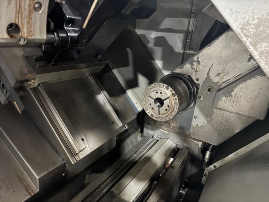 Haas #DS-30, dual spindle CNC lathe, 31.7" swing, 8" chuck, 2" bar, sub ...