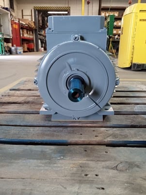 16 KW HP 3505 RPM ABB, Frame 160M, TEFC AC Metric Motor, 440 Volts for ...