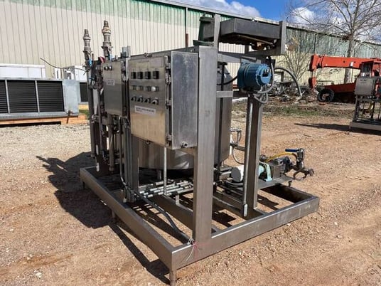 300 gallon Waukesha Cherry Burrell, Process Mixing Agitator Tank ...