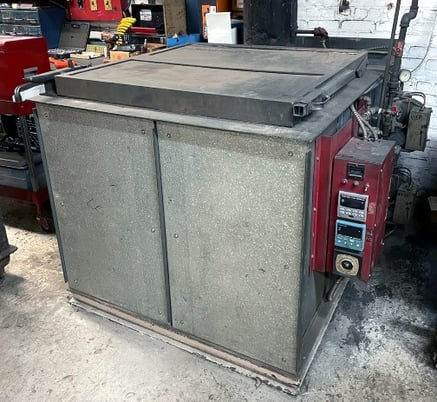 36" width x 36" H x 36" L Pollution Control, top load burn off oven for ...