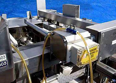 Stainless Steel Tote Unloader with Elevator for Sale | Surplus Record