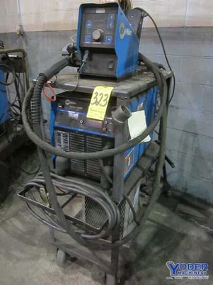 Miller #Invision-456MP, welder, 450 amps, 230/460 V., 19.2 KW, wire ...