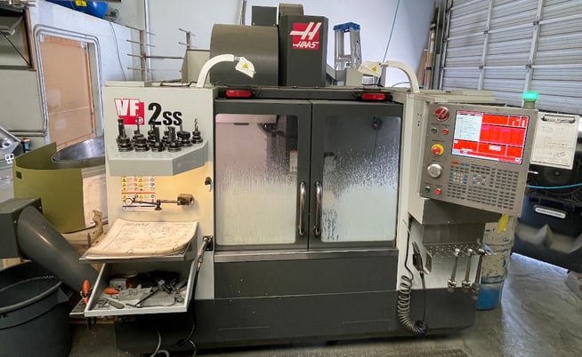 Haas #VF-2SS, 24 automatic tool changer, 30" X, 16" Y, 20" Z, 12000 RPM ...