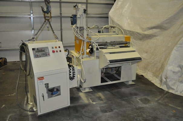 30" x .25" Coe Press Equipment, servo feeder, Cascade rolls, Coe BG-2 ...