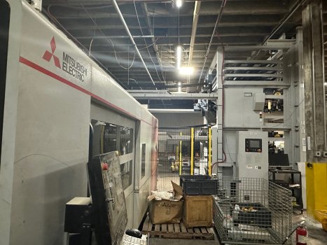 Mitsubishi #ML3015GX-F, 10000 watt fiber laser, w/Smartflex Compact ...