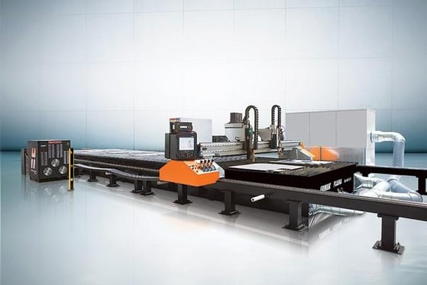 Ermaksan #EPL-2040-XPR300-Optimix, CNC plasma cutter, 5' x10' sheet, 6 ...