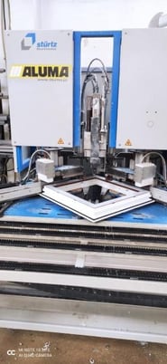 Sturtz #Window Welding/Cleaning Production Line, 118" x 118" max frame ...