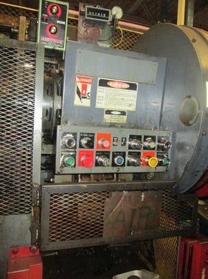 28 Ton, Perkins #375-B, stamping press, 2.5" stroke, air clutch & brake ...