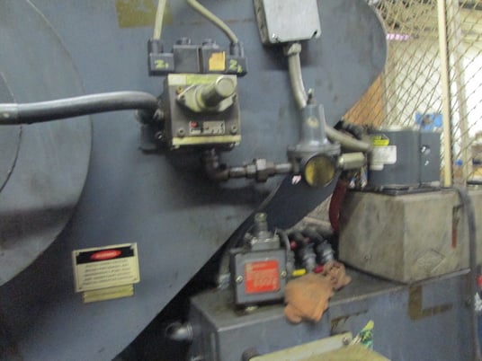 28 Ton, Perkins #375-B, stamping press, 2.5" stroke, air clutch & brake ...