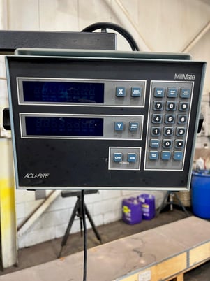 Lincoln #2SHG, knee mill, 9" x42" table, 3 HP, 60-4200 RPM, MillMate 2 ...