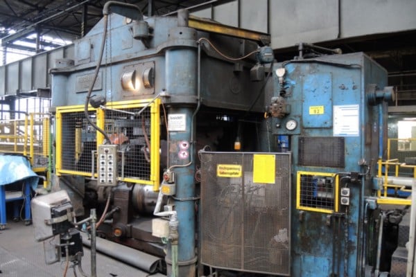 Kieserling Solingen, straightening machine for conical bars No. 92 For ...