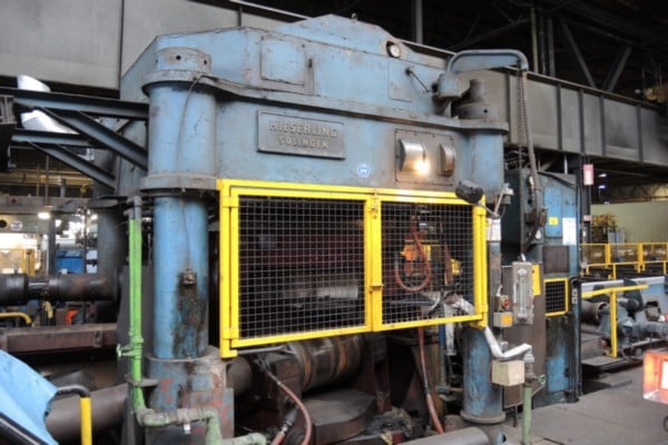 Kieserling Solingen, straightening machine for conical bars No. 92 For ...