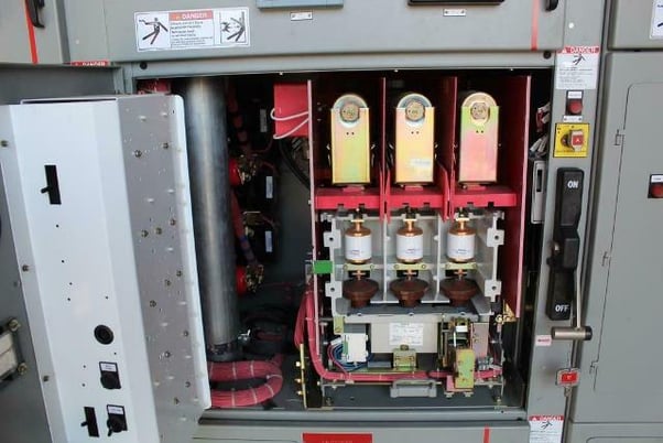 Siemens, Medium Voltage, Motor Control Center, 100 Amp, 5 KV, 6 each ...