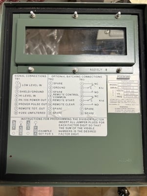 Foxboro #99A-110, Totalizer, 118 VAC, 10 A, 50-60 Hz for Sale | Surplus ...