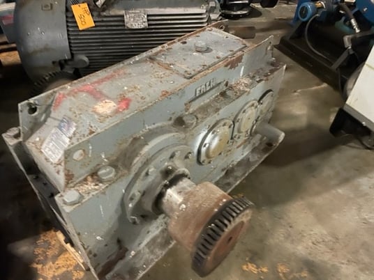 15 HP @ 1800 RPM, Falk #445A4-CD, enclosed gear drive, 4 RPM out, 429. ...