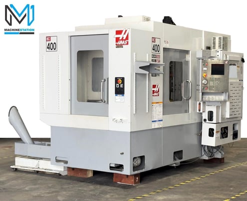 Haas #EC-400-4AX, CNC horizontal machining center, 60 side mount tool ...