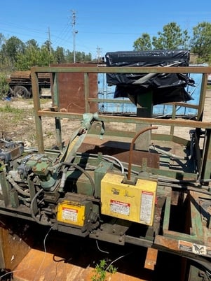 Harris Selco #HRB-511N, 2-ram horizontal baler, 72" W x 60' L steel ...