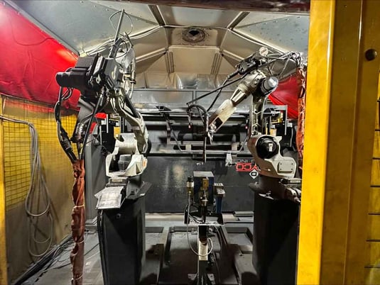 Yaskawa Motoman, ERCR-UP6-RB00, Robot Arcworld 6200 Weld Cell, XRC ...