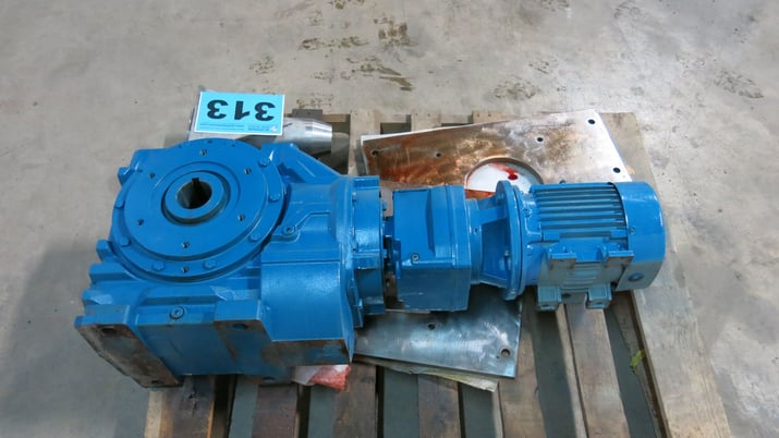 Textron / Cone Drive, inverter controlled industrial transmission, 3 HP ...