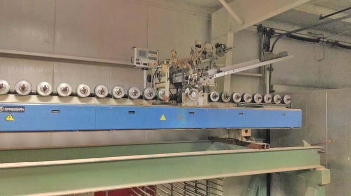 Barberan #PL-32-PVA, Profile Wrapper w/ Sheet Feeder, 300 mm width foil ...