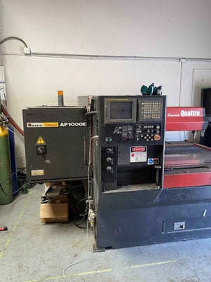 Amada #Quattro, Laser, 1000 Watt, 4' x 4', Fanuc 160i-L, 2002 For Sale ...