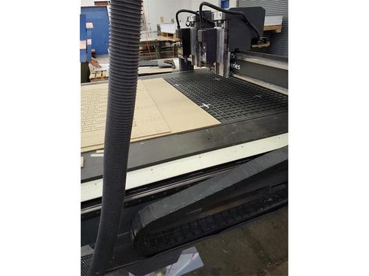 Multicam #M-Series, CNC Router w/Multi Collet Spindles, 60" x 120 ...