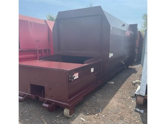 PTR PT-330, Self-Contained Compactor, 10 HP, (2) 4" bore cylinder, 30 ...