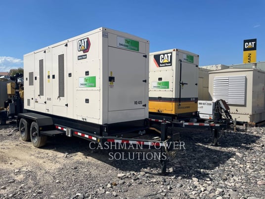 375 KW Caterpillar XQ 425, Mobile Generator Set, Diesel, 1800 RPM, 480V ...