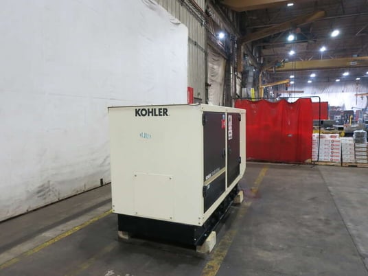 30 KW Kohler #30REZG, Natural gas / propane generator set, 120/240 ...