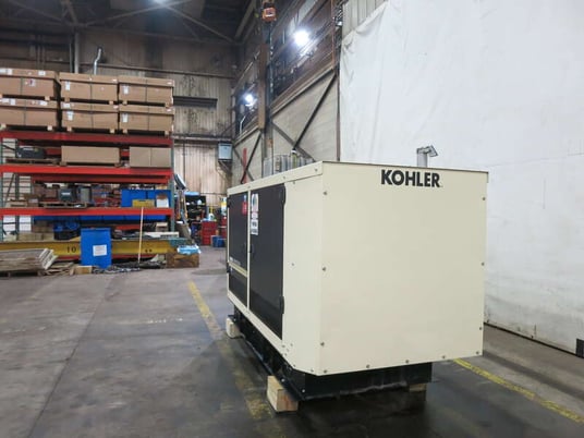 30 KW Kohler #30REZG, Natural gas / propane generator set, 120/240 ...