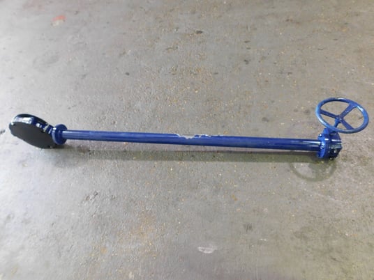 6" Amresist #IL-31kF, PFA Lined Butterfly Valve, 150 psig, 58 ...