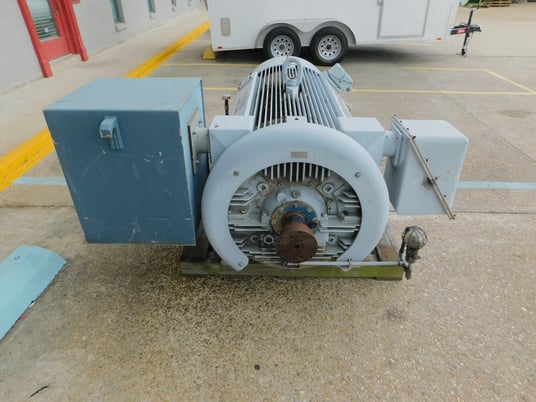 500 HP 3580 RPM Siemens, Frame 5810S, Induction Motor, 2300/4000 Volts ...