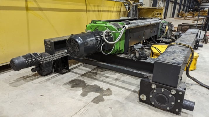 25 Ton, Stahl, 33' lift, class D, VFD trolley, 2-speed hoist, 132 ...