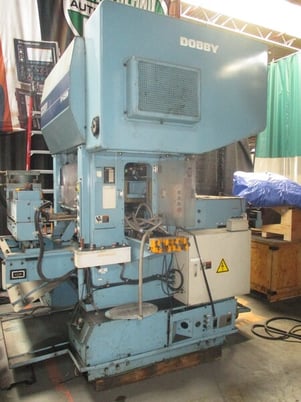60 Ton, Yamada Dobby #FP-60-SW, high speed punch press w/feeder, 900 ...