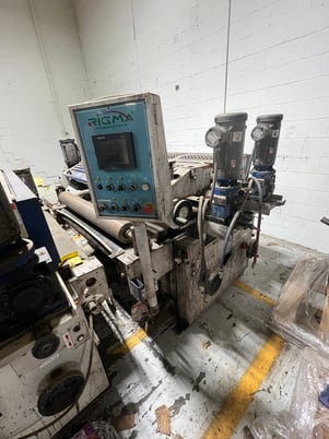 Rigma #RR-W4CCB, (2) Roll Coaters, 1350 Max capacity for Sale | Surplus ...