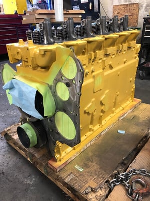 550 HP Caterpillar 3406E Remanufactured Standard Long Block Engine ...