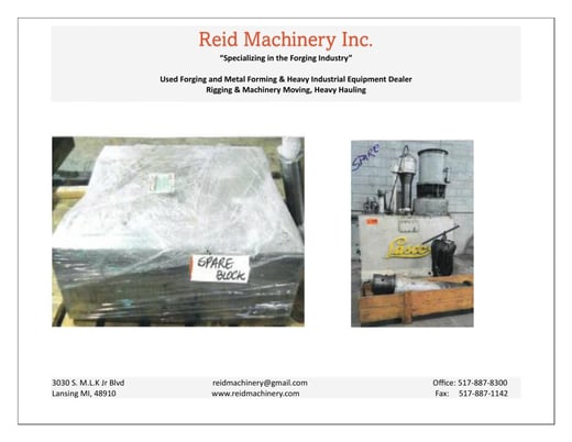 5000 lb. Lasco #KH250, drop hammer, 2500 KPM, 1100mm drop height for ...